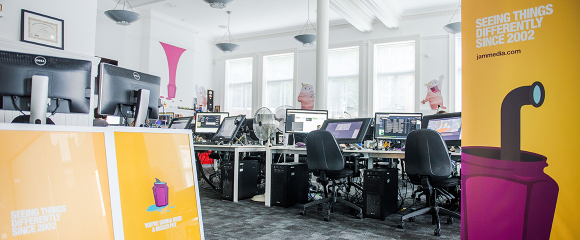 Jam Media | Office Refurbishment | Media & Communication